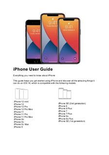 Apple iPhone XR Printed Manual