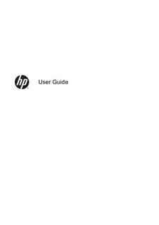Hewlett Packard HP Stream 7 Printed Manual