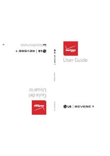 LG Revere 3 Printed Manual